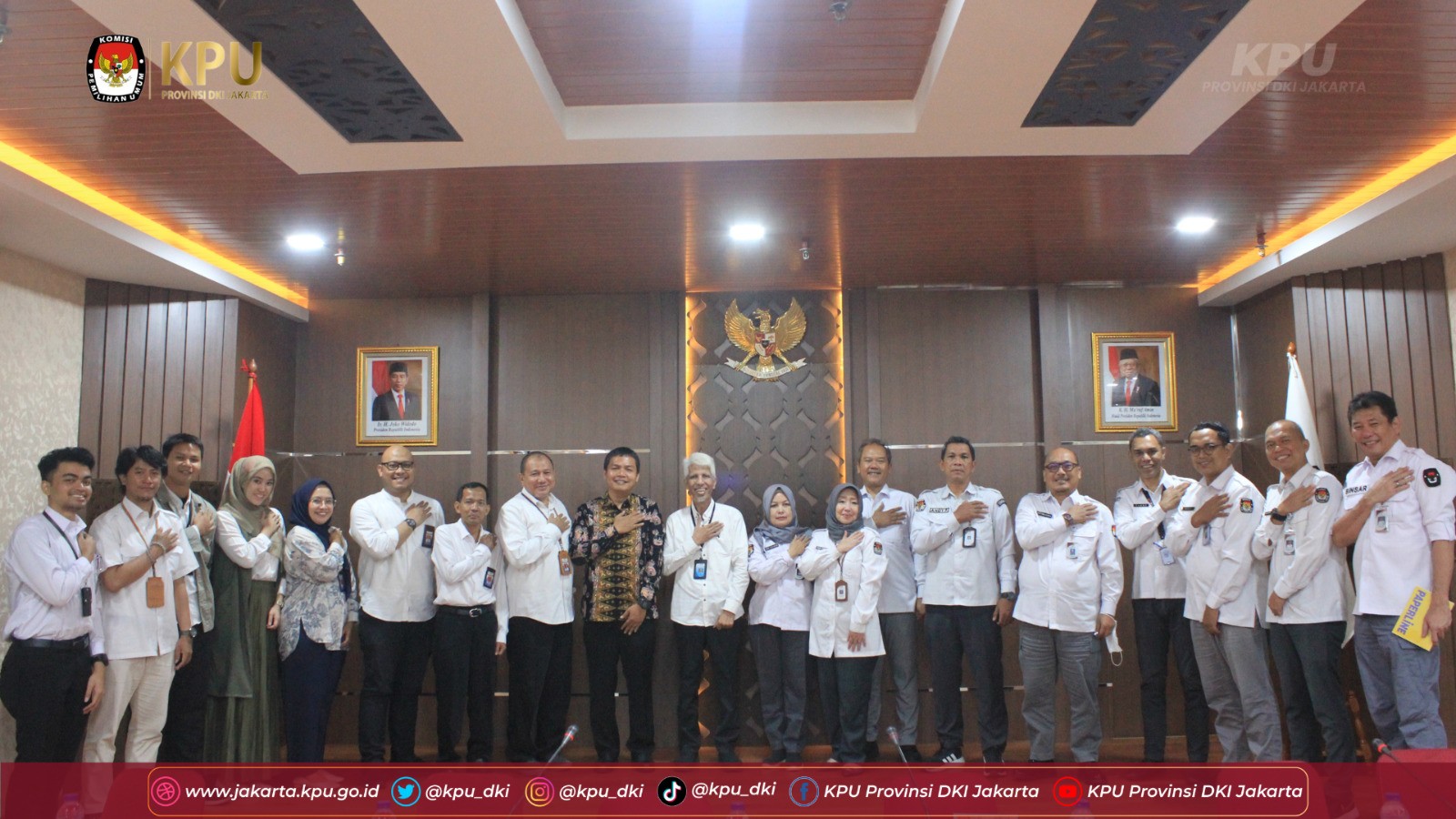 KPU JAKARTA - Entry Meeting Audit Tujuan Tertentu pada Pengelolaan Logistik dan Penyusunan ...